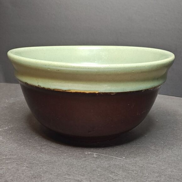 Red Wing Pottery | Dining | Vintage Red Wing Pottery Bowl 8 Brown Teal ...
